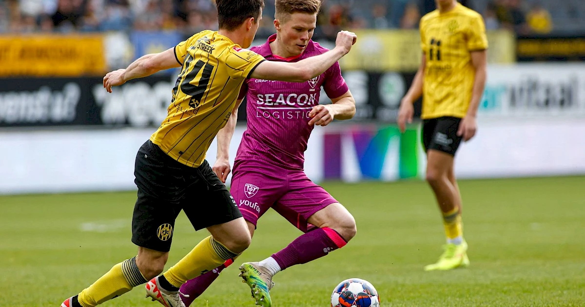 VVV-Venlo vergeet zichzelf te belonen en verliest nipt bij Roda JC | VVV-Venlo