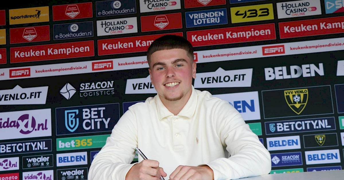 VVV-Venlo bindt jeugdexponent Braem met contract tot medio 2027 | VVV-Venlo