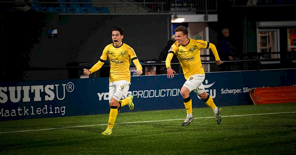 VVV-Venlo wint in slotminuten van FC Eindhoven | VVV-Venlo