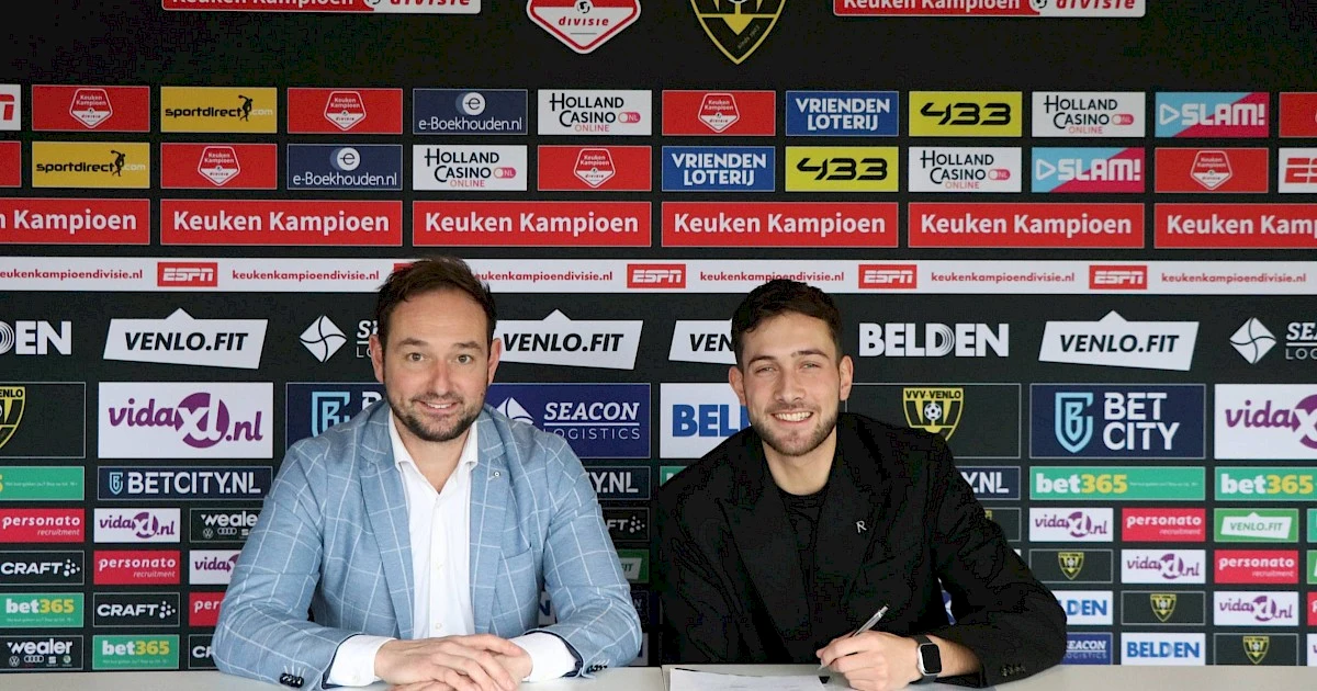 VVV-Venlo contracteert Dean Zandbergen als nieuwe spits | VVV-Venlo
